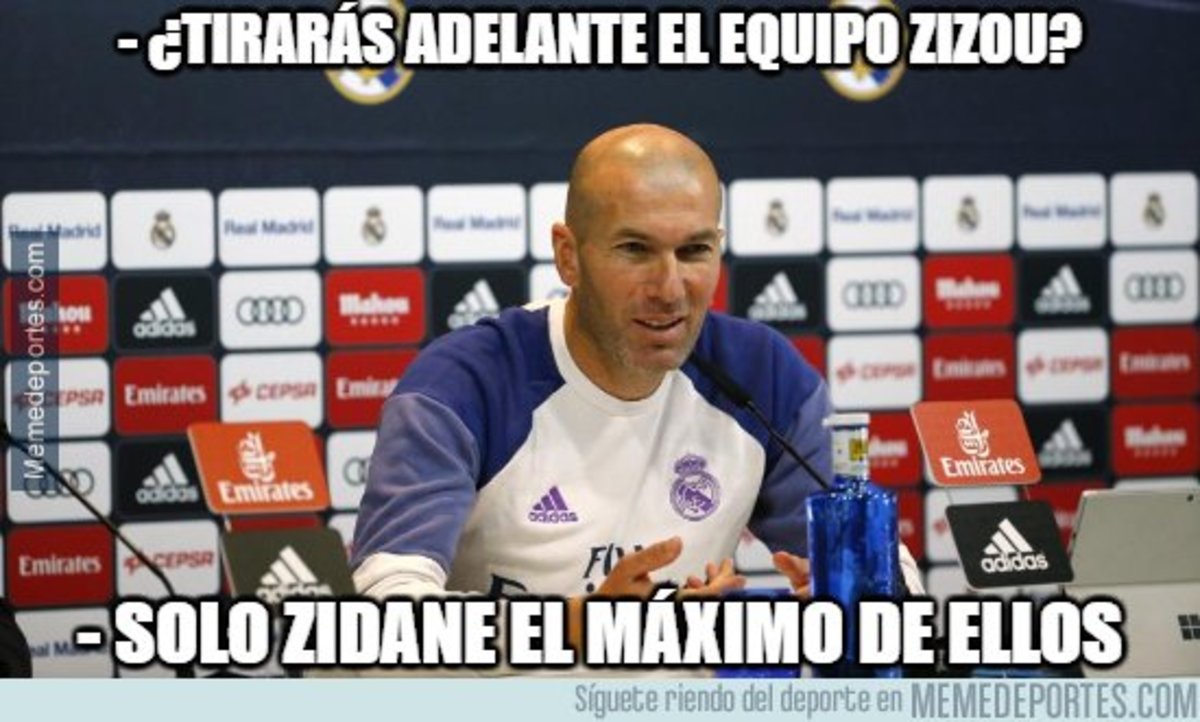 Los mejores memes del retorno de Zidane, la reacción de Marcelo, Isco y ...