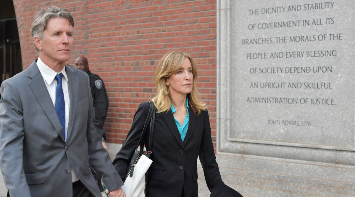 Felicity Huffman, others plead guilty in college bribery admission ...