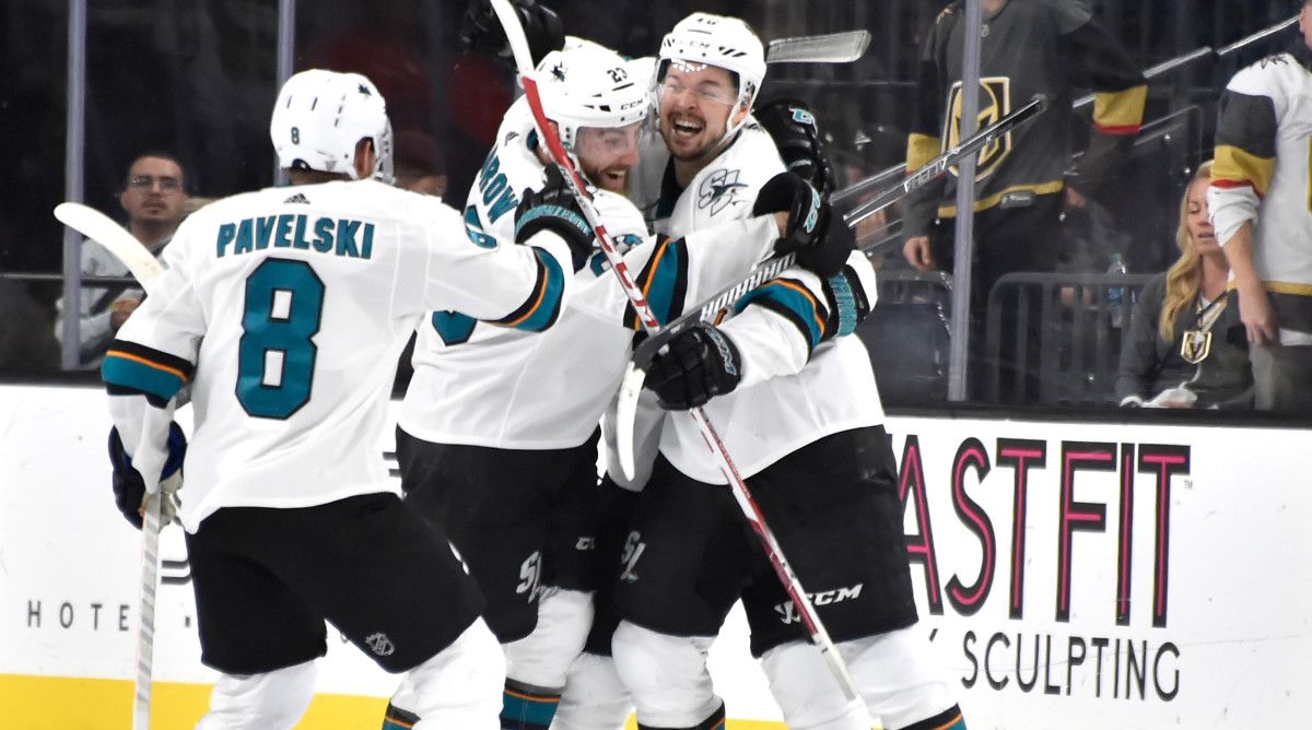 NHL playoffs recap: Sharks beat Vegas in 2OT, Bruins force Game 7 ...
