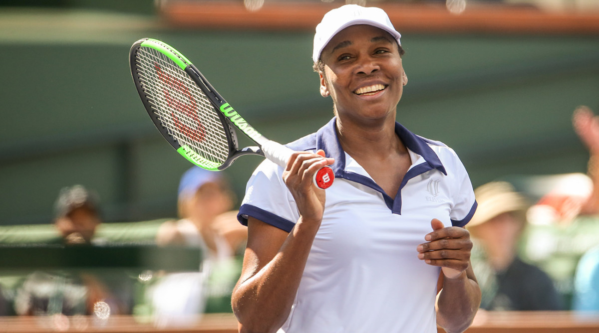 Venus Williams wins 1st-round match at BNP Paribas Open - Sports ...