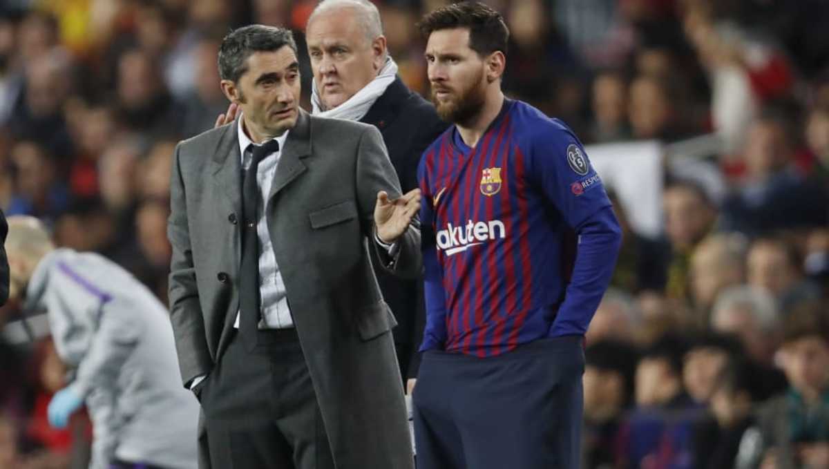 Barcelona Boss Ernesto Valverde Delivers Update on Lionel Messi's ...
