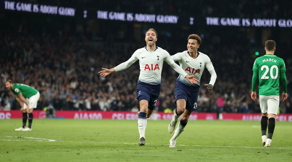 Tottenham 1, Brighton 0: Eriksen scores clutch late winner (VIDEO ...