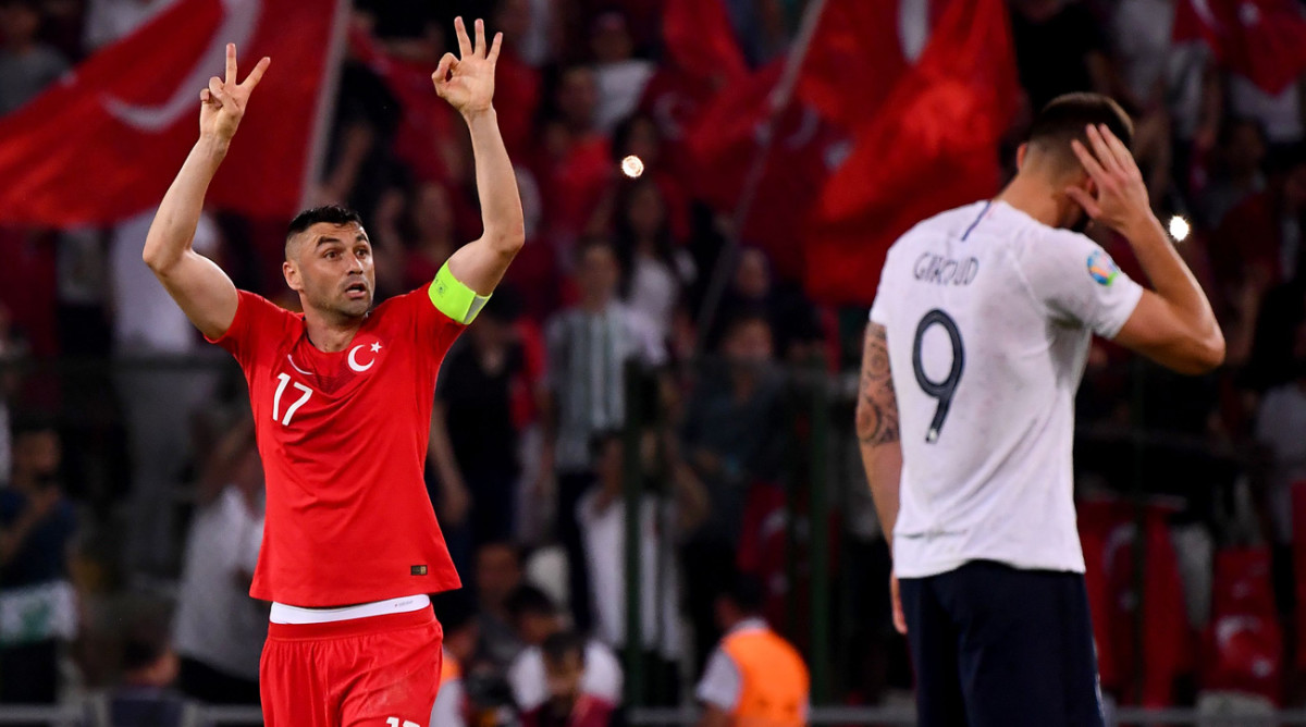 Turkey 2, France 0: World Cup champs stunned in Euro 2020 qualifier ...