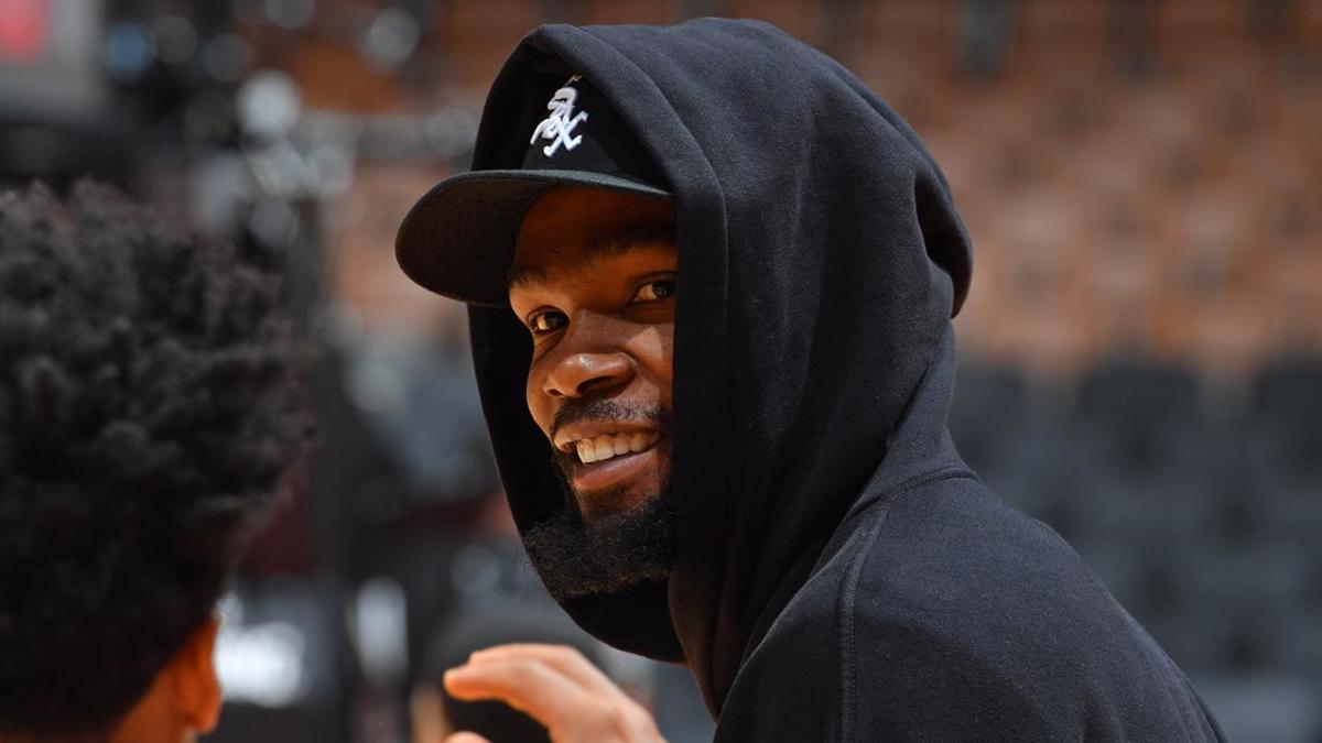 Thoughts on first look of Kevin Durant in Brooklyn Nets unifrom ...