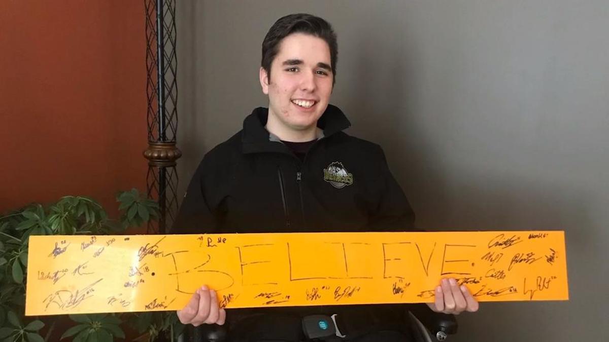 Humboldt Broncos' Morgan Gobeil leaves hospital 333 days after bus ...