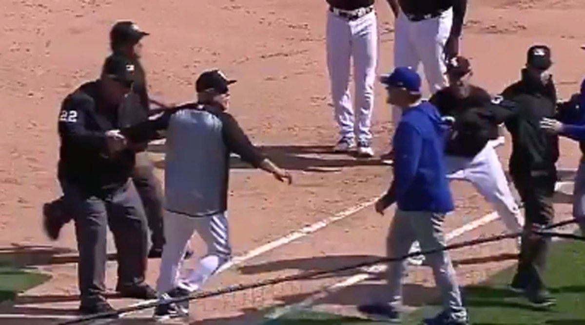 Royals, White Sox managers nearly fight after Tim Anderson homer, HBP ...