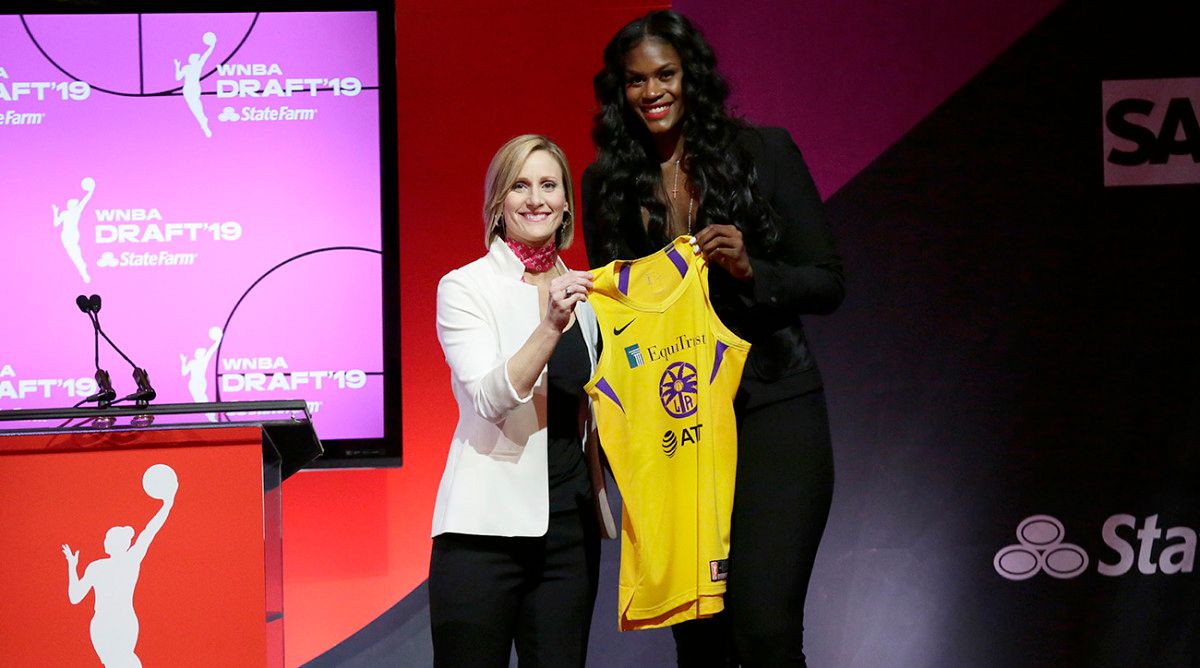 2019 WNBA Draft: Baylor's Kalani Brown taken by Los Angeles Sparks ...