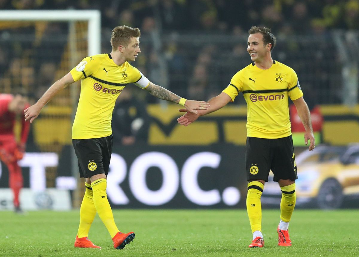 Marco Reus And Mario Gotze