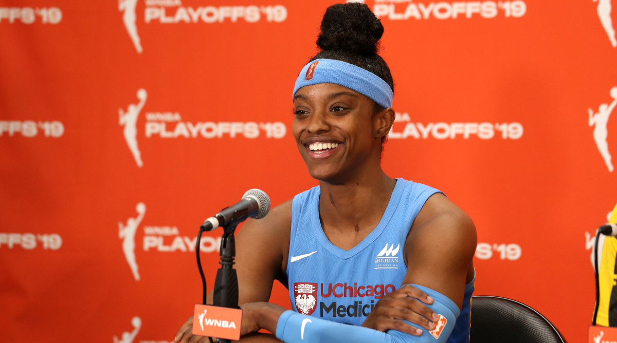 WNBA playoffs: DeShields, Sky's offense, Storm's defense lead to wins ...
