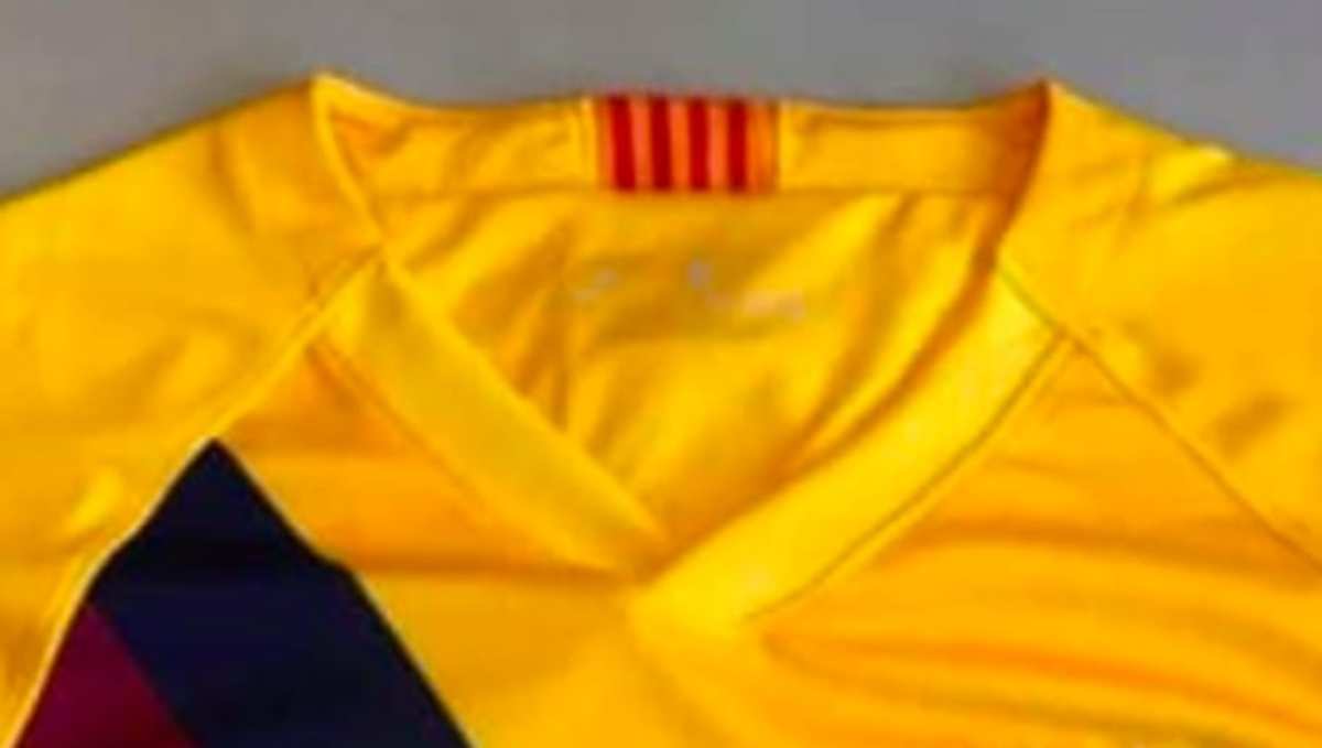 Barcelona Away Kit 2019/20: Images of Yellow Strip Emerge as Blaugrana ...