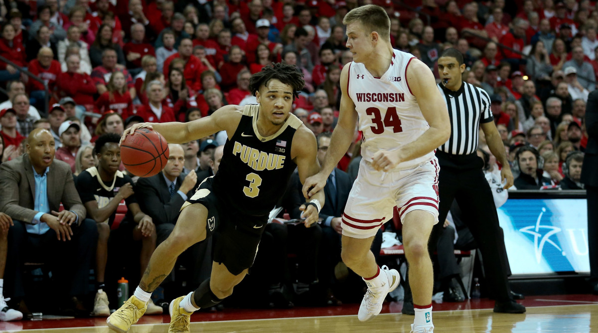 Carsen Edwards scores 36 points in Purdue's win vs. Wisconsin - Sports ...