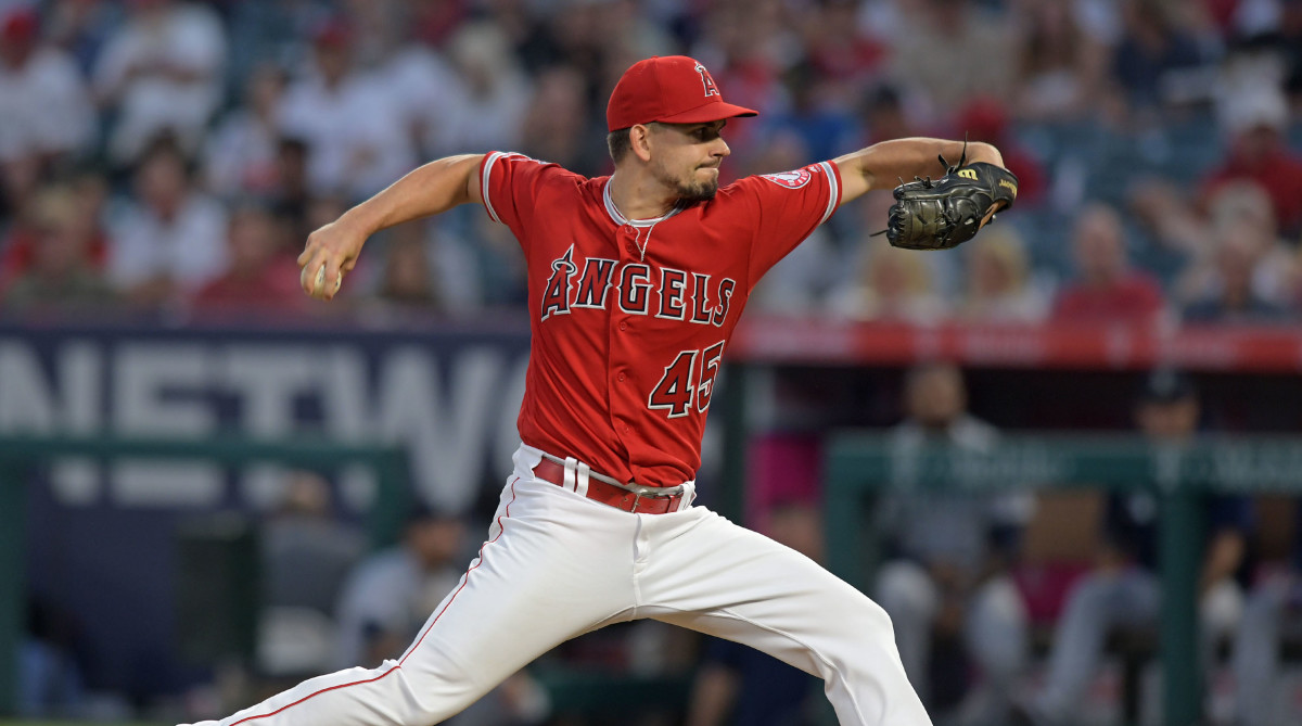 Angels honor Tyler Skaggs, throw combined no-hitter in win vs Mariners ...