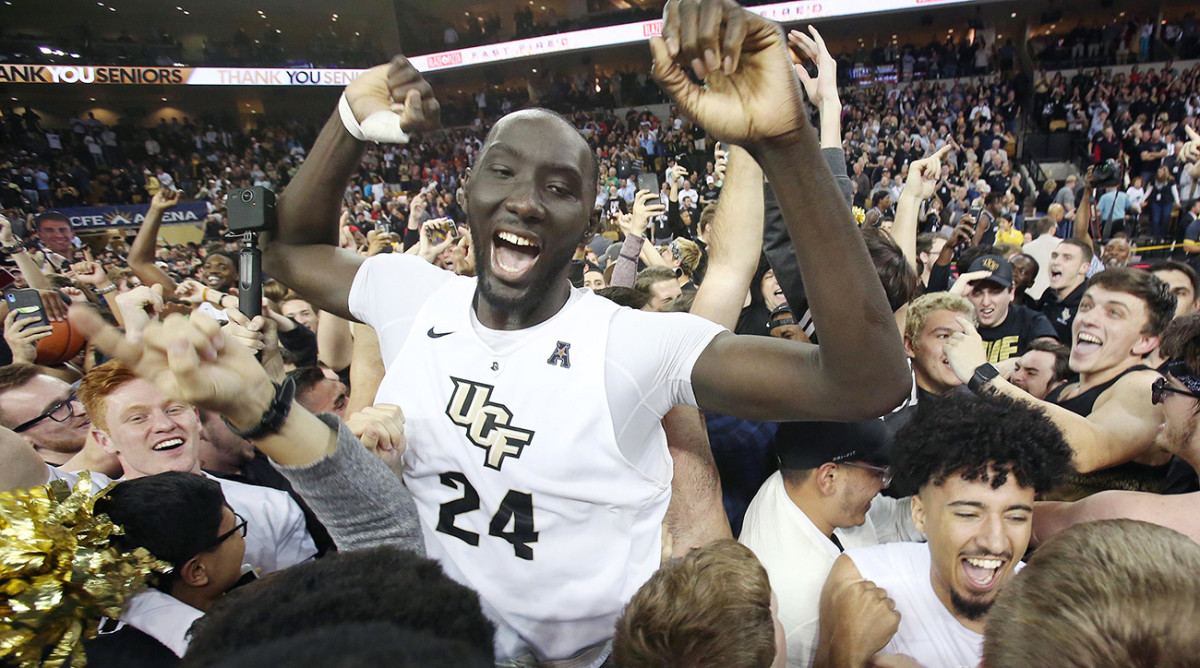 Tacko Fall: UCF's 7'6" center a March Madness, NBA attraction - Sports ...