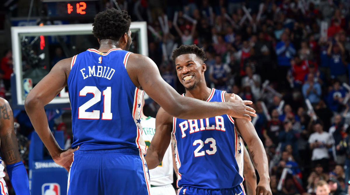 Jimmy Butler, Joel Embiid lead Sixers past rival Celtics - Sports ...