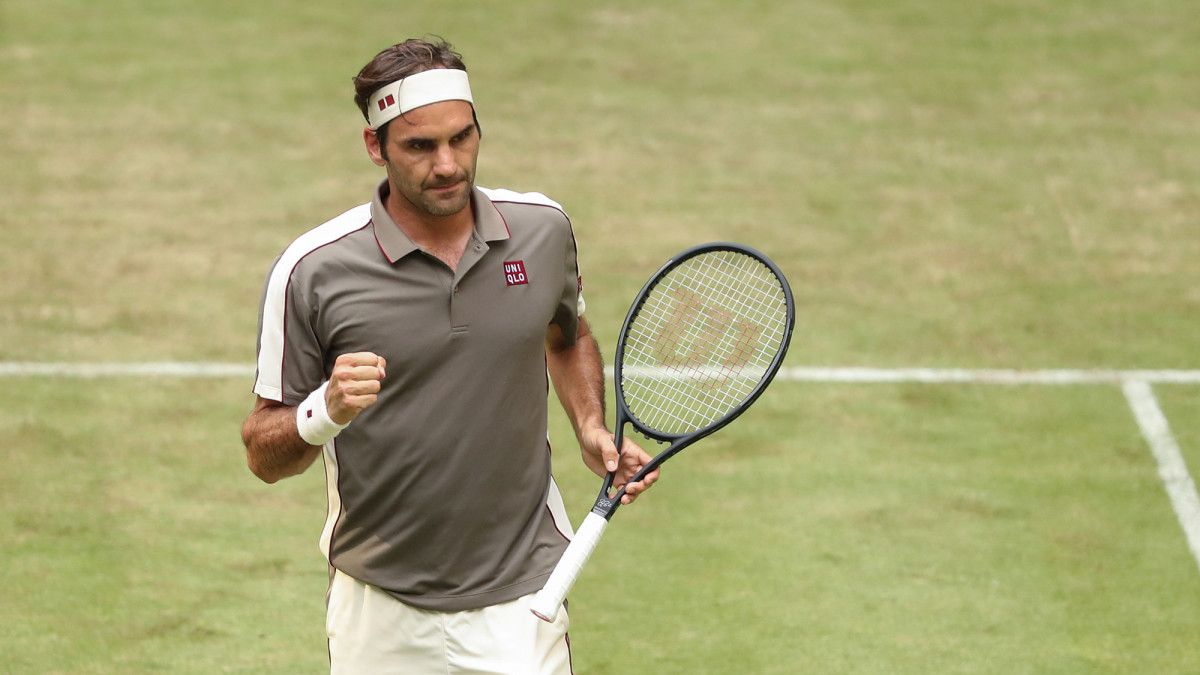 Roger Federer starts grass season with straight-set win in Halle Open ...