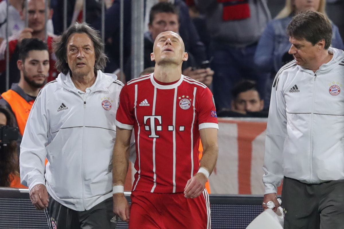 Arjen Robben Frustrated at Injury Struggles After 'Trying Everything ...