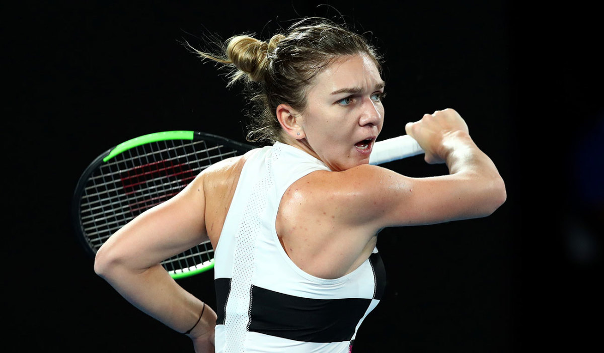 Australian Open: No. 1 Simona Halep survives another three-setter vs. Sofia Kenin in second ...