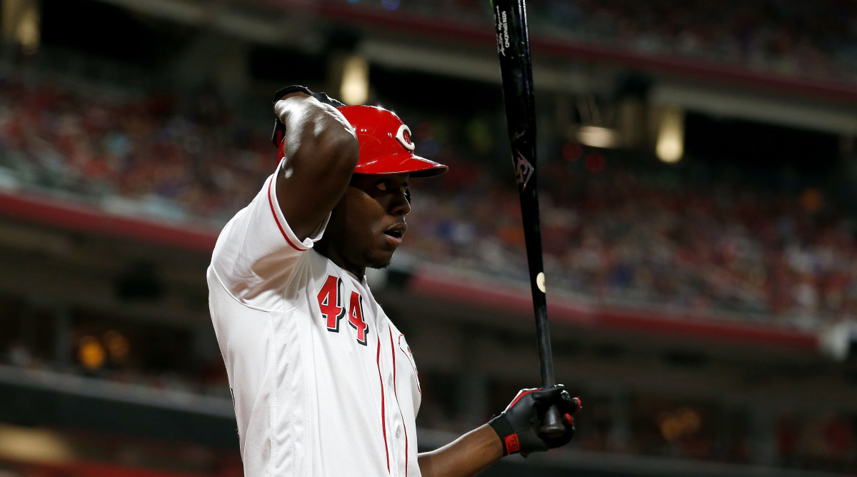 Aristides Aquino: Reds rookie sets MLB home run record - Sports Illustrated