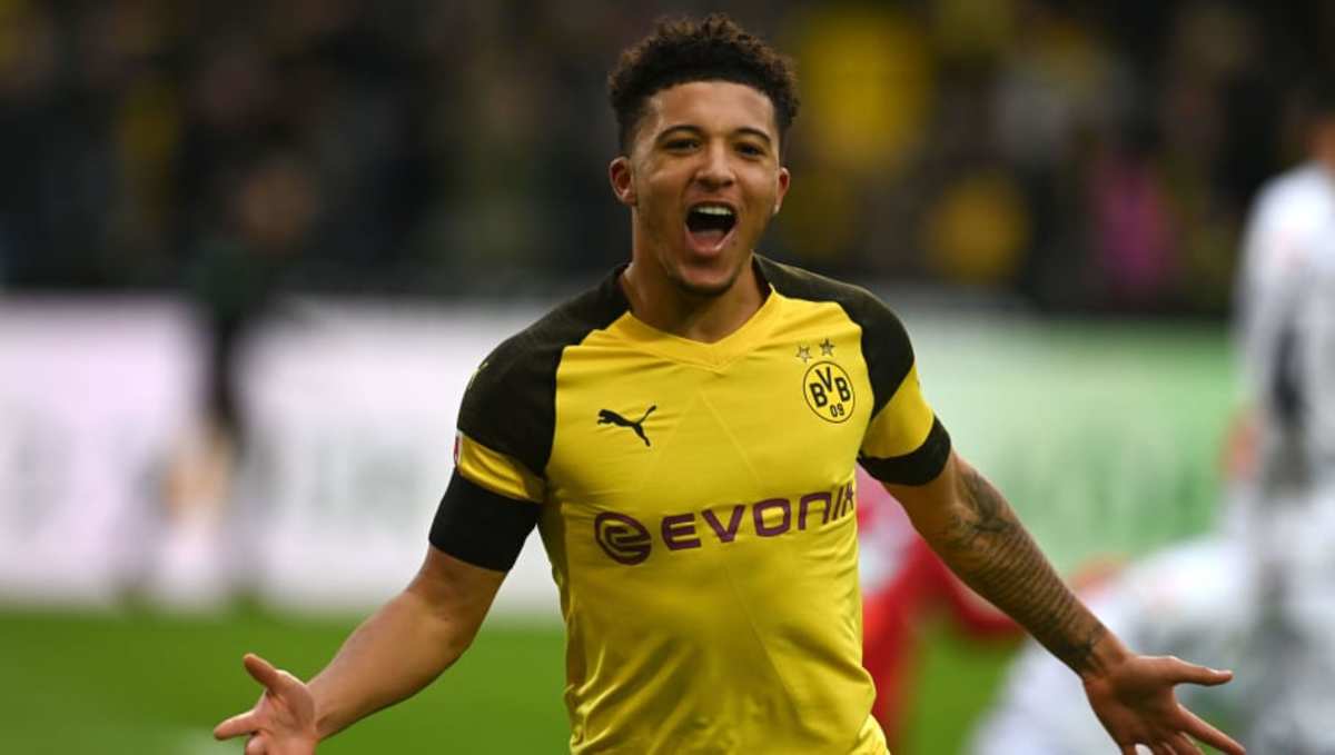 Jadon Sancho Looking Forward to Wembley 'Homecoming' to Face Spurs in ...