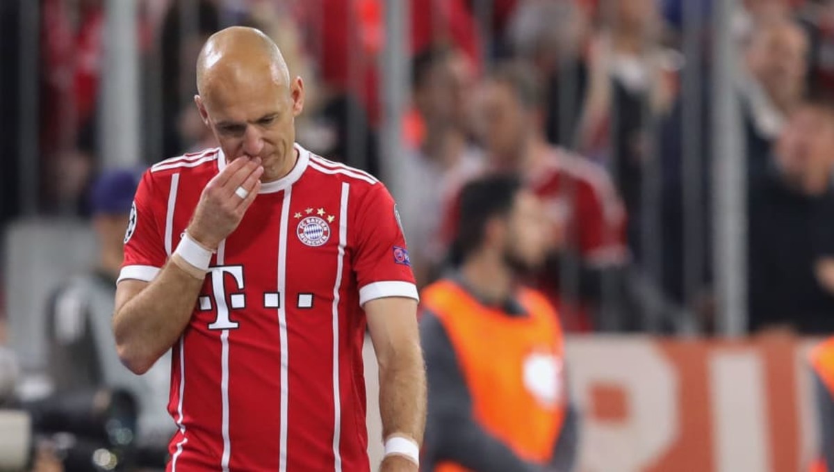 Arjen Robben Ruled Out of Bayern Munich's Champions League Clash ...