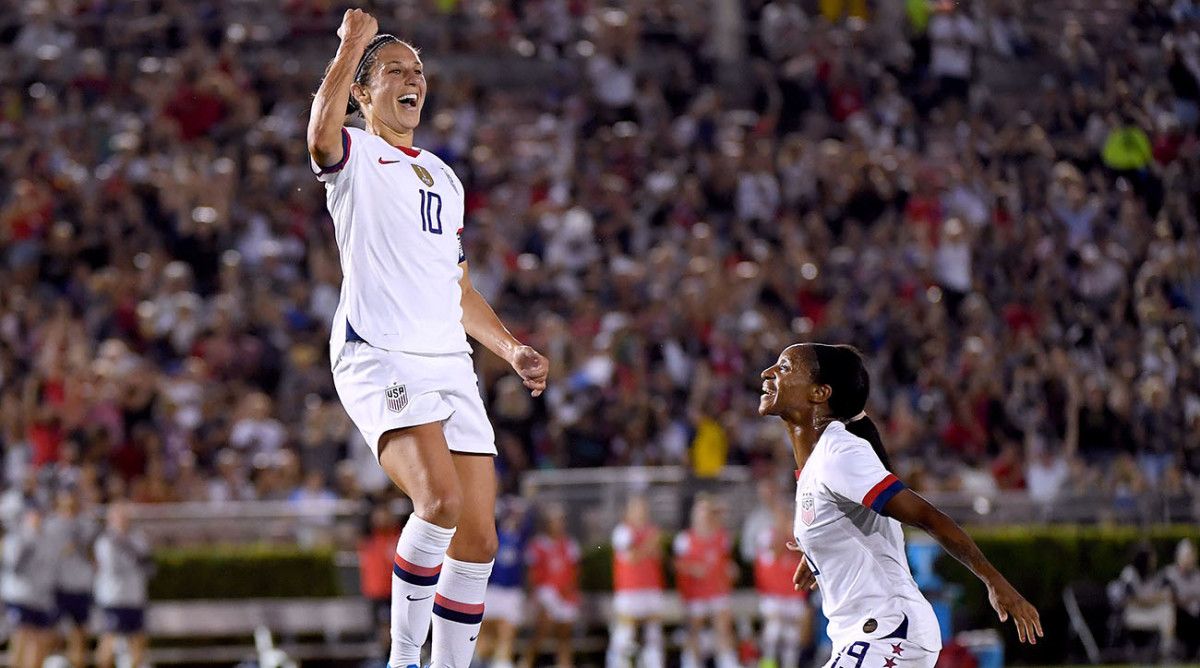Heath, Horan and Lloyd score as USWNT beat Ireland on victory tour ...