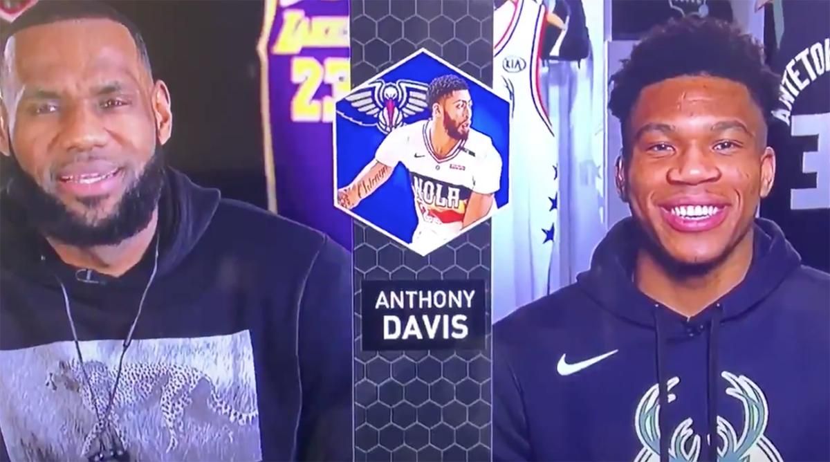NBA All-Star game: LeBron drafts 'Team Tamper' with Anthony Davis, KD ...