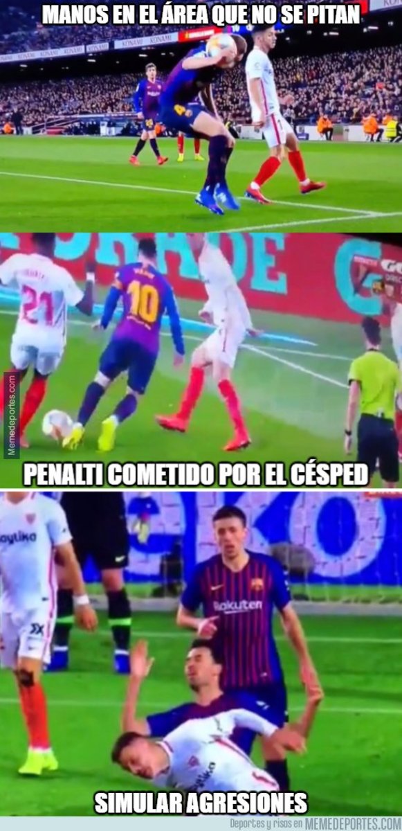 Los mejores 'memes' de la remontada del Barça, la ayuda del VAR y más ...