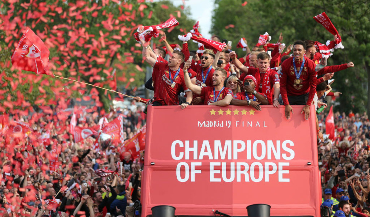 Liverpool celebrates UEFA Champions League title with parade - Sports ...