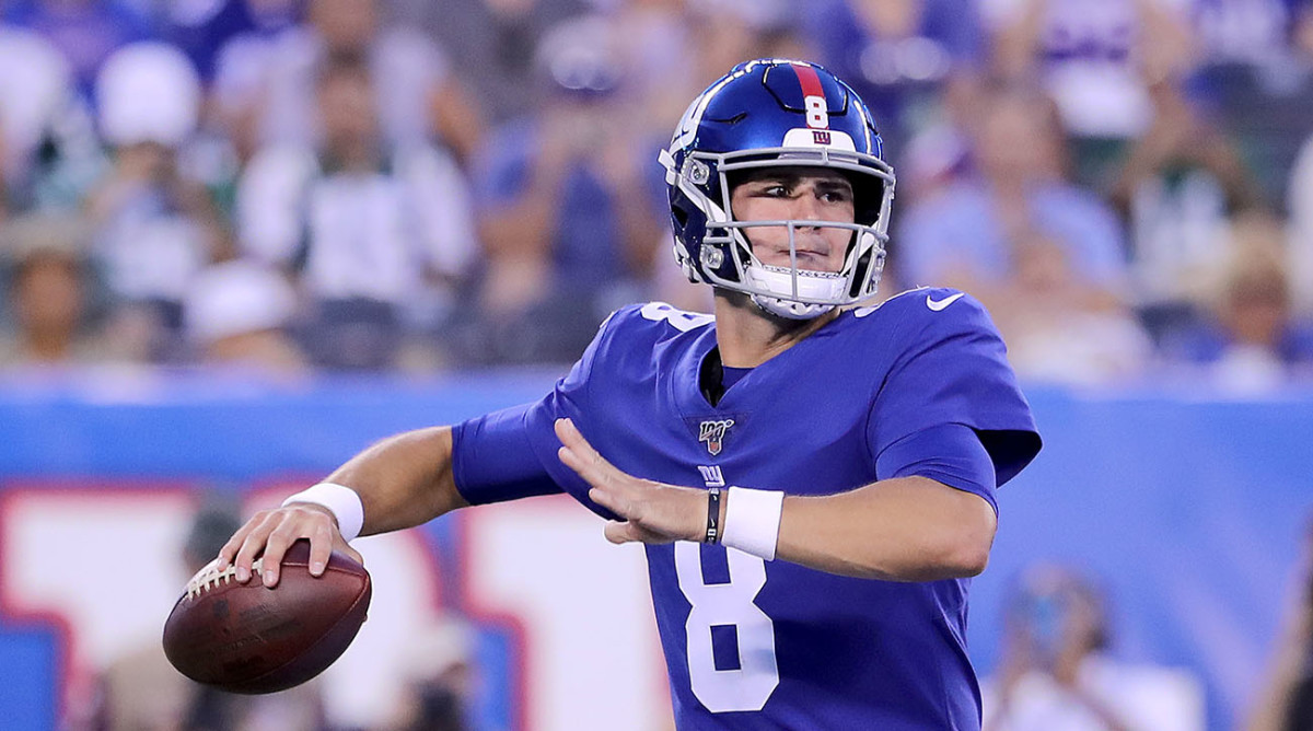 Giants owner hopes QB Daniel Jones 'never sees the field' this season ...