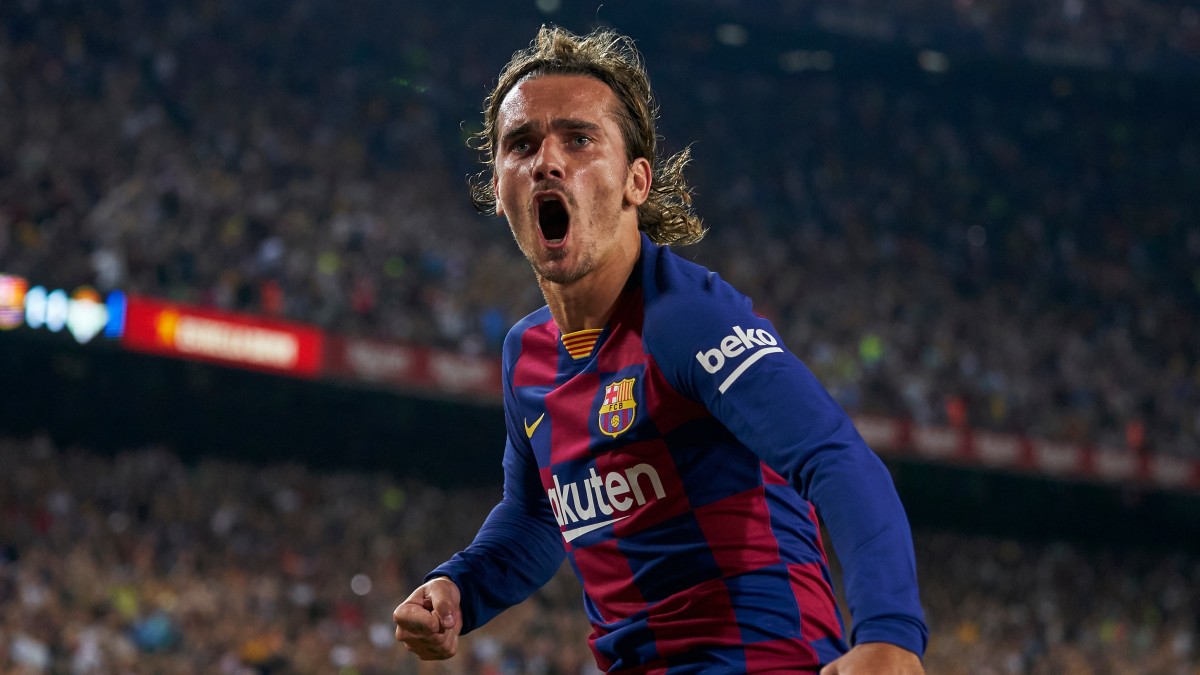 Griezmann scores twice for Barcelona in 5-2 win over Real Betis ...