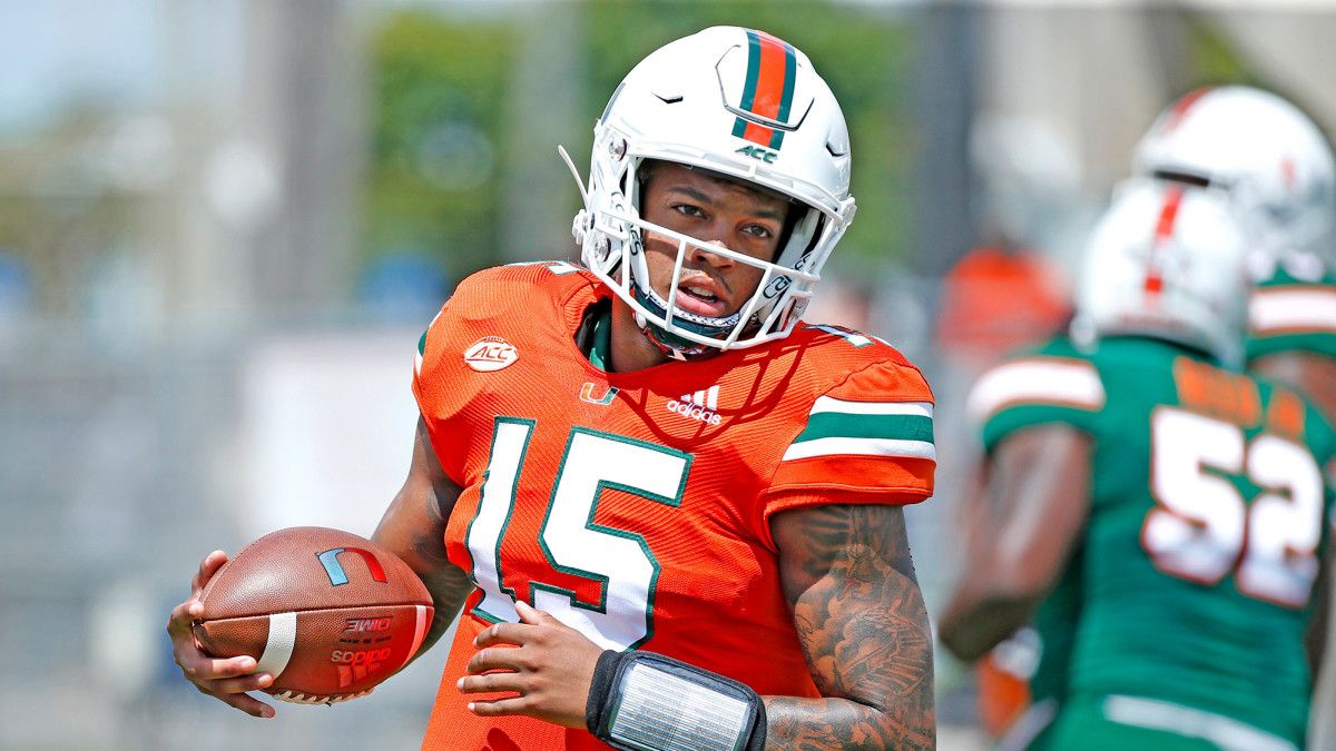 Jarren Williams picked as Miami QB over Tate Martell - Sports Illustrated