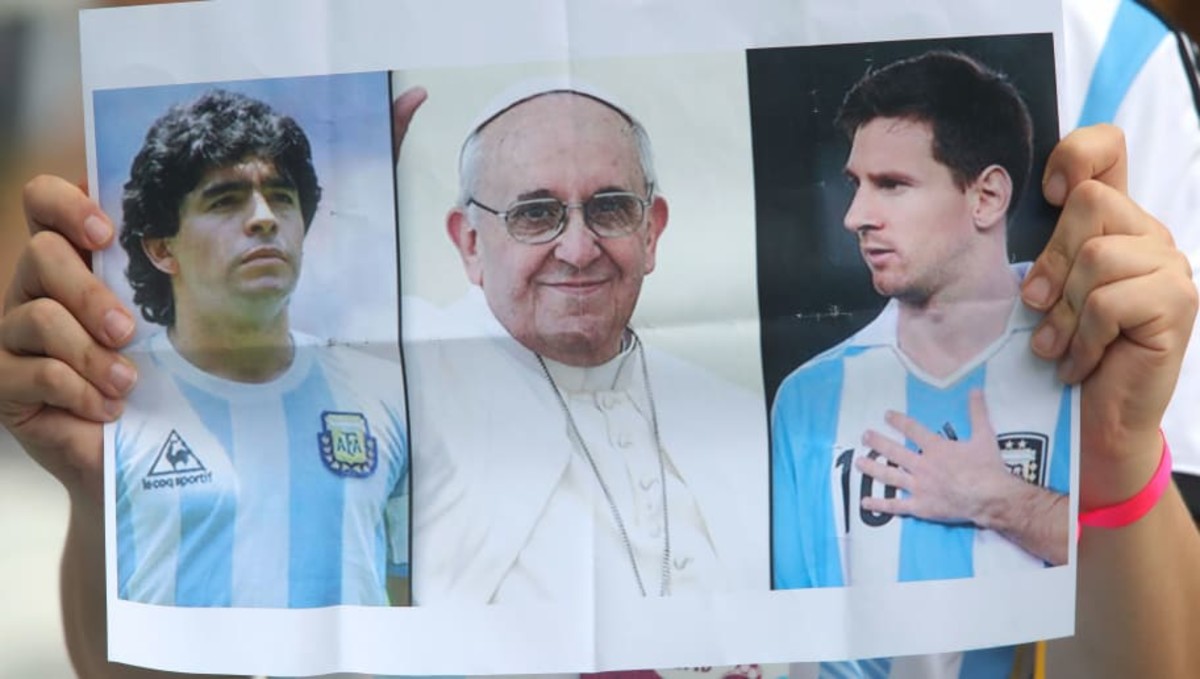 Pope Francis: Lionel Messi is very good, but he's not God - Sports ...
