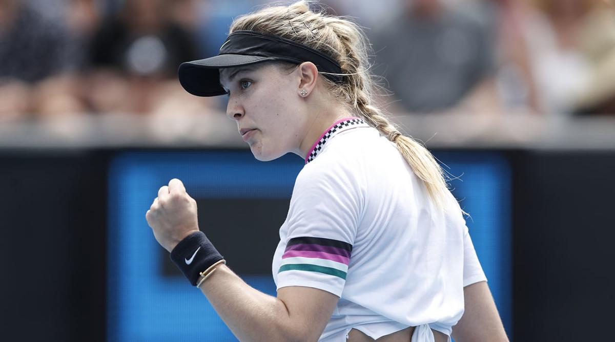 Genie Bouchard's Super Bowl date bet is being made into a movie ...