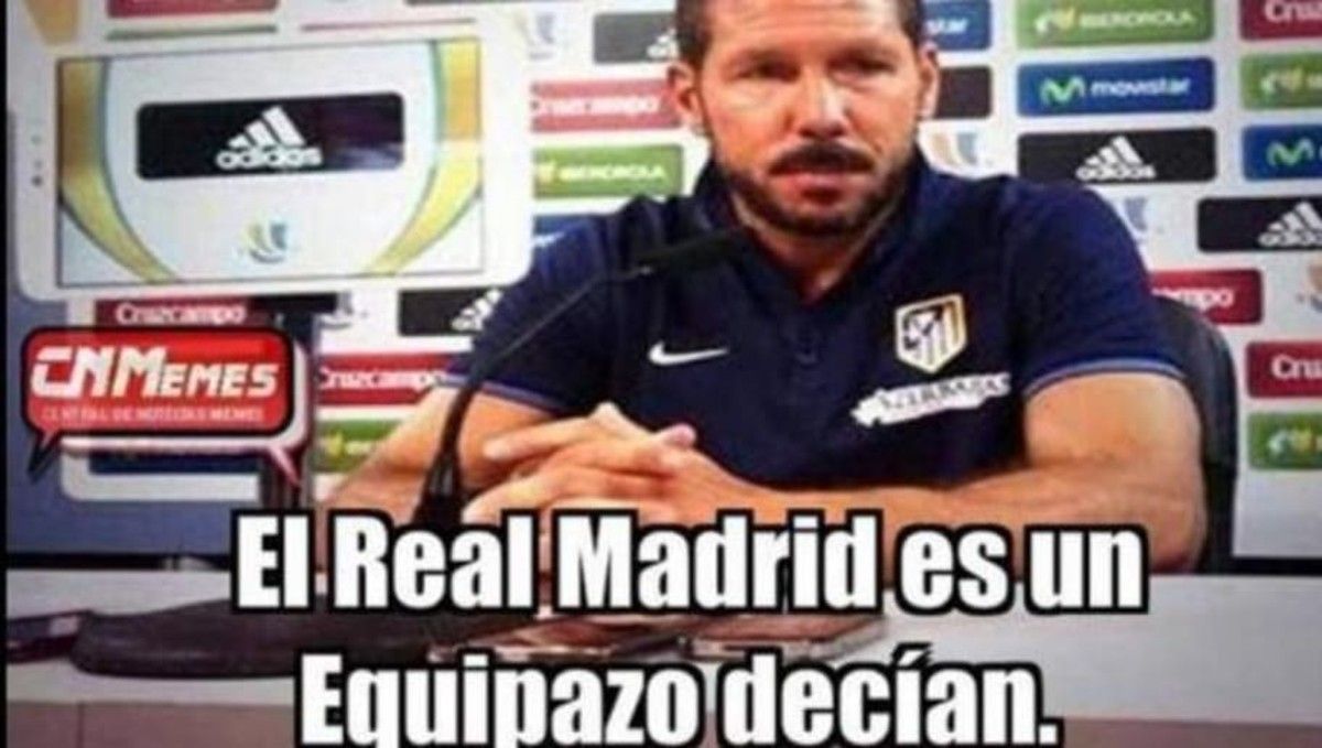 Los mejores memes de dura derrota del Madrid: Simeone, Courtois ...