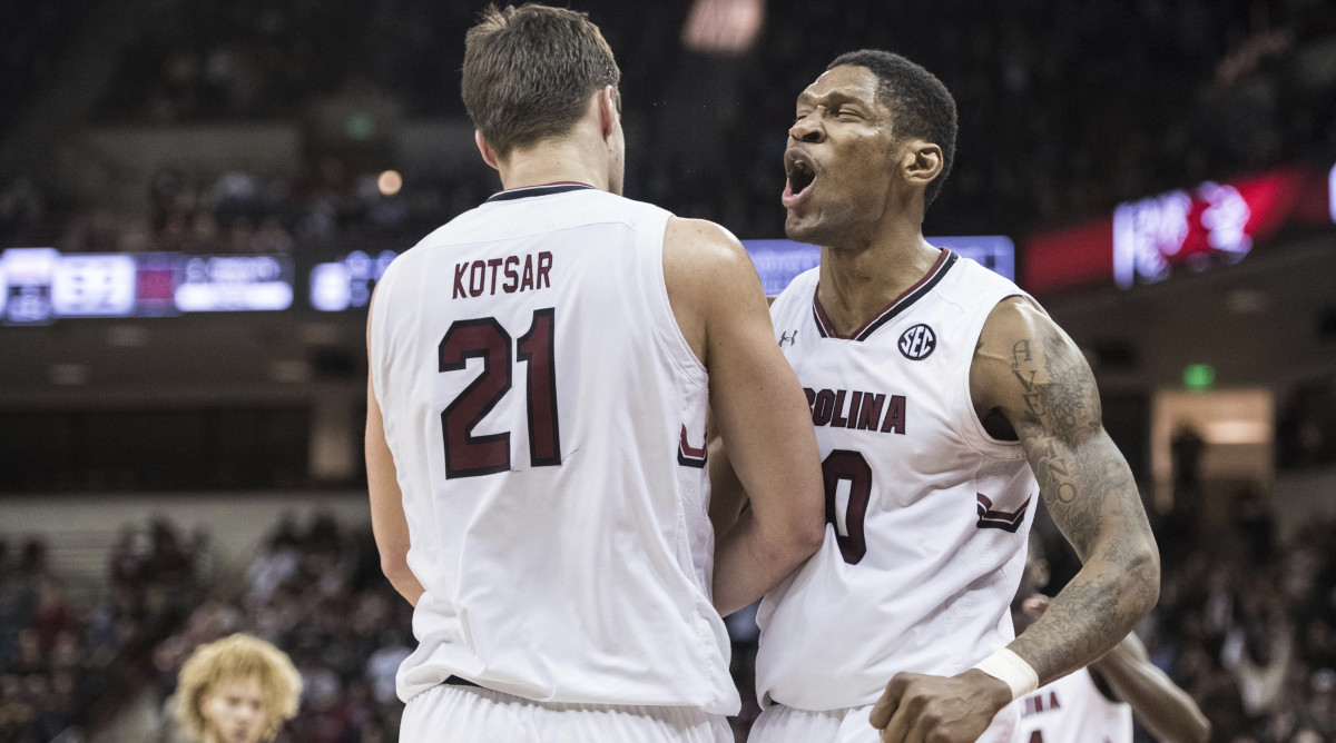 Chris Silva scores 32 as South Carolina upsets No. 16 Auburn - Sports ...
