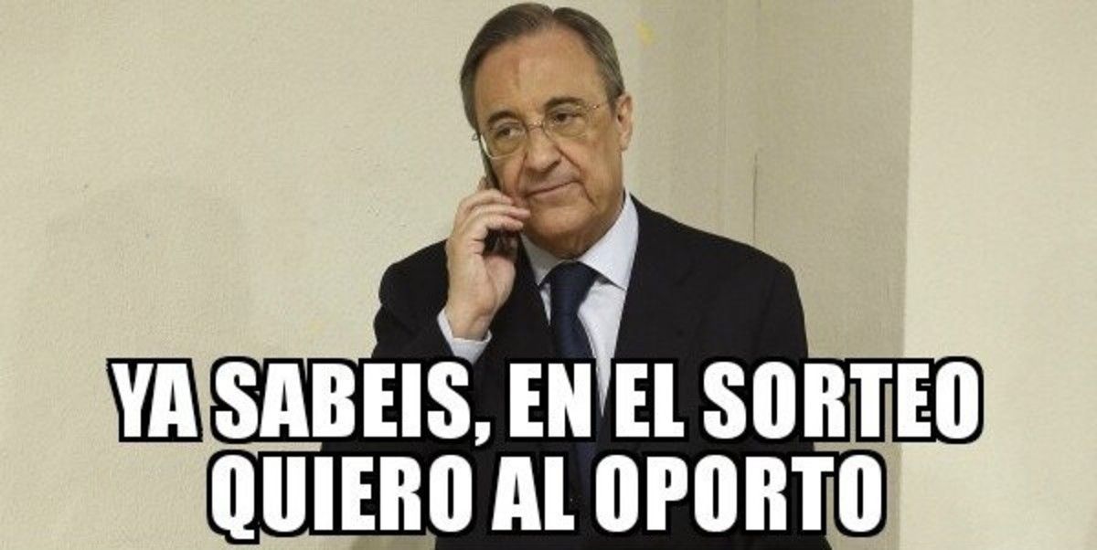 Los mejores memes del sorteo de la Champions League: Florentino ...