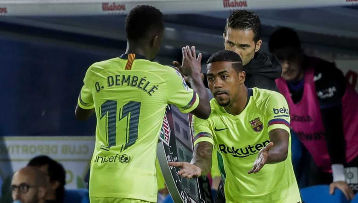 Malcom y Dembélé, dos extremos para acompañar a Luis Suárez ante el ...