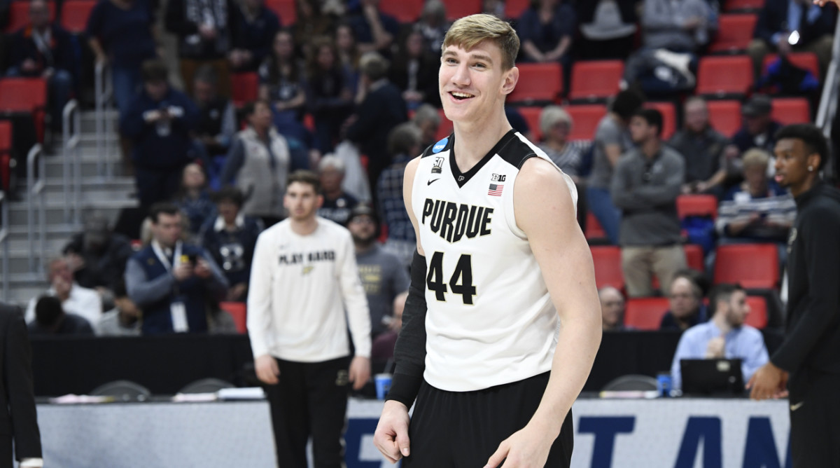 Purdue's Isaac Haas thinks he can return to NCAA tournament despite ...