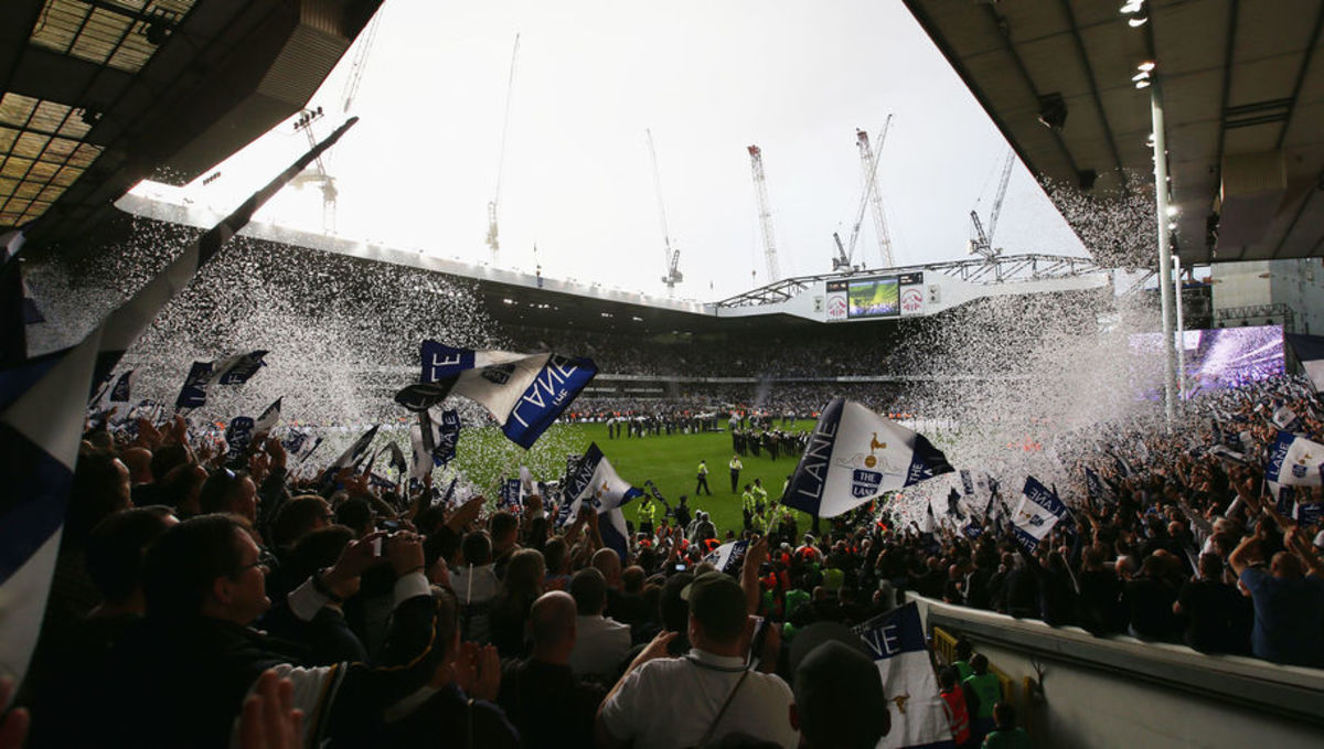 PHOTO: Images Emerge Showing Renovation Progress on Tottenham's White ...