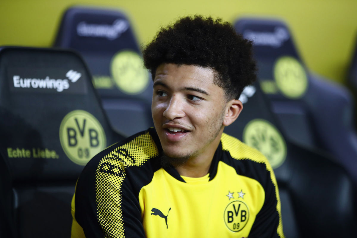 Dortmund Winger Jadon Sancho Admits to Being Told Off by Club Captains ...
