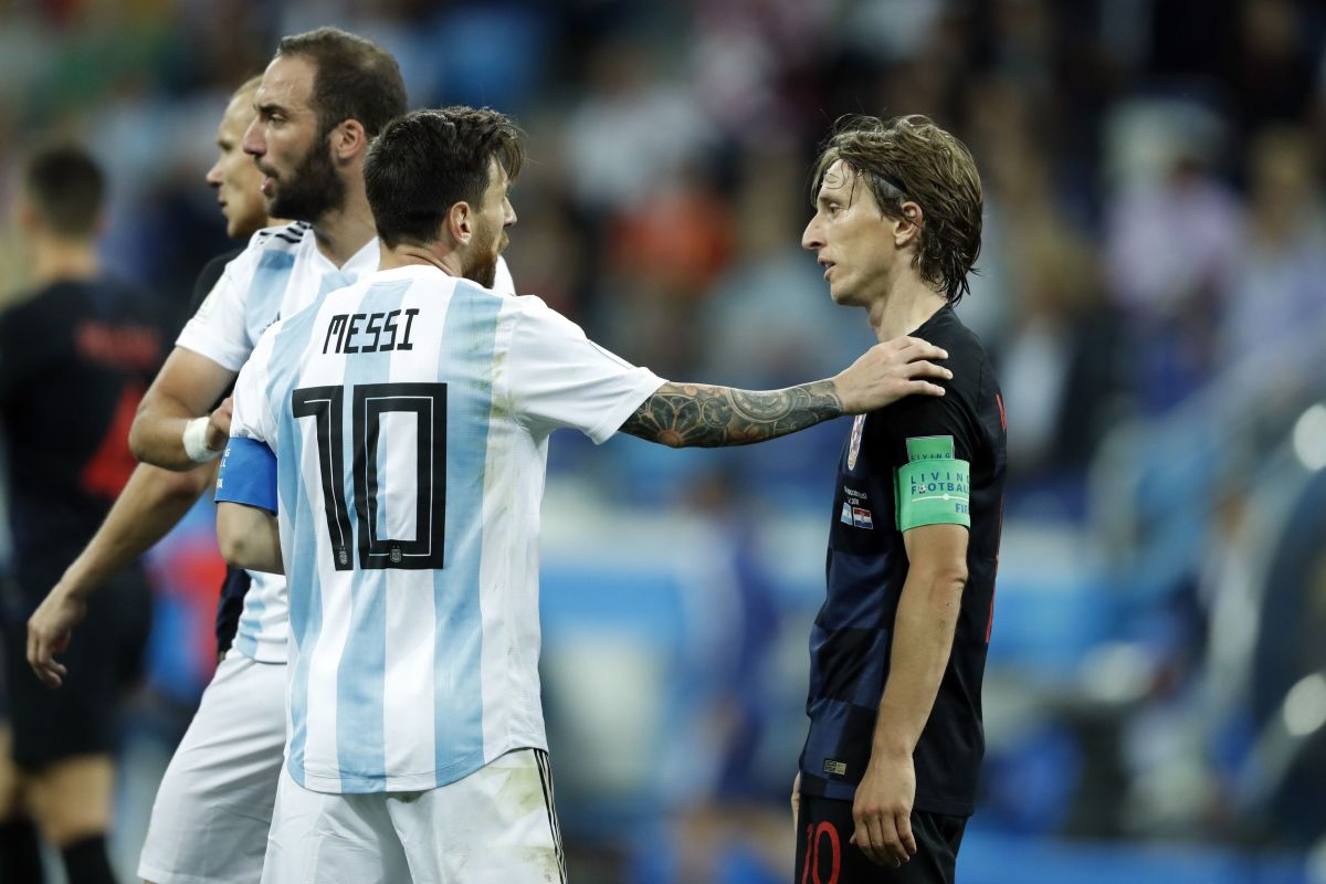Luka Modric Defends 'Exceptional' Lionel Messi After Shocking Argentina ...