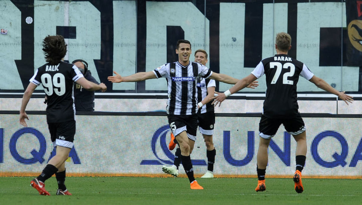 Udinese Players Wore 11 Different Shirts for Serie A Clash With Lazio ...