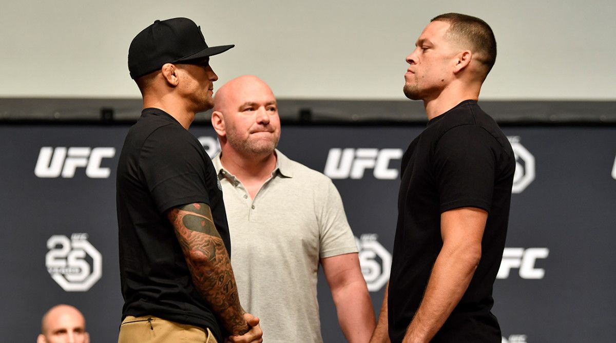UFC 230: Diaz, Poirier claim to be fighting at 165 pounds - Sports ...