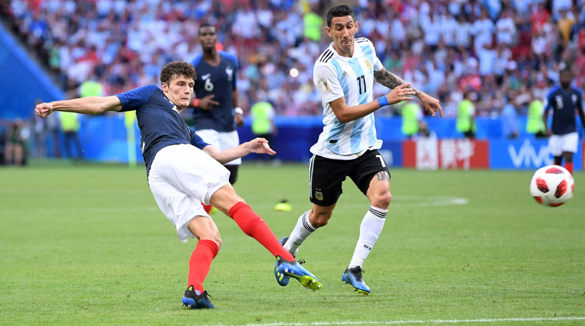 Benjamin Pavard: Goal vs Argentina voted World Cup's best - Sports ...