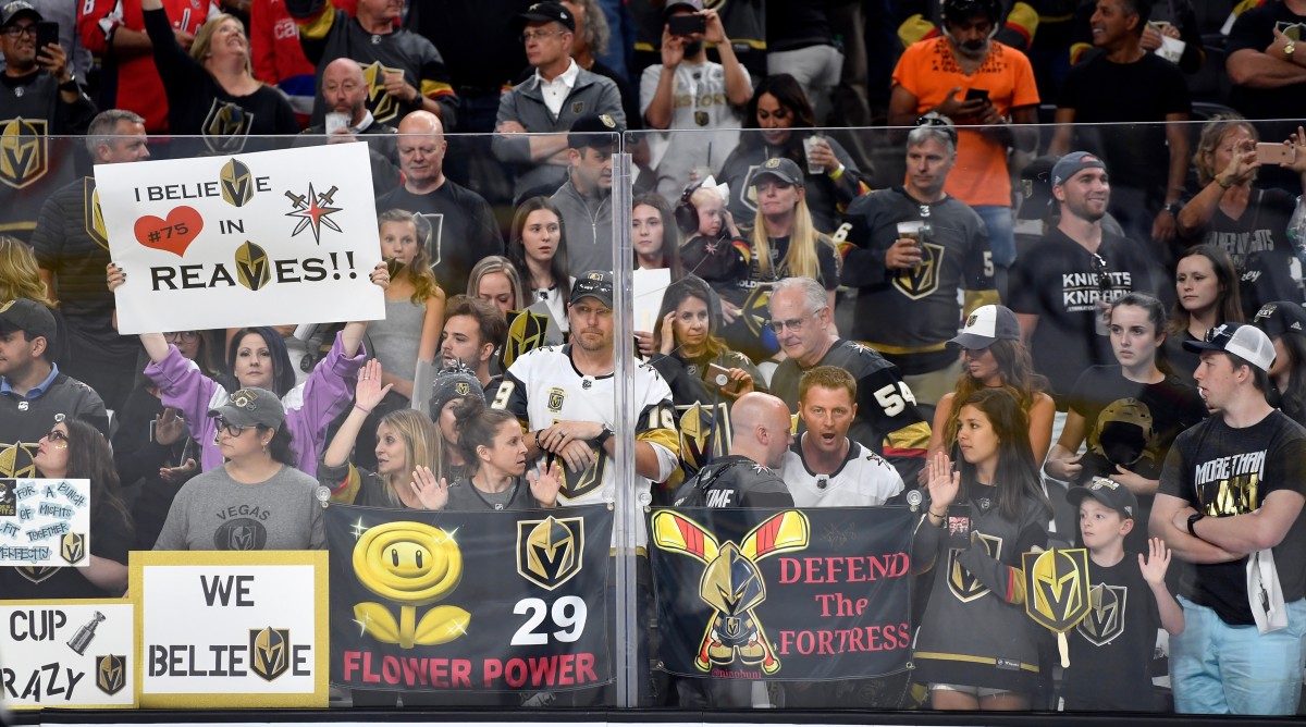 How fans of the Las Vegas Knights coped with the taste of defeat ...