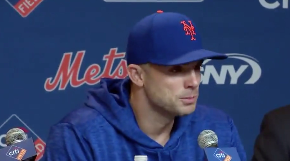 David Wright tears up announcing final series with Mets (Video ...