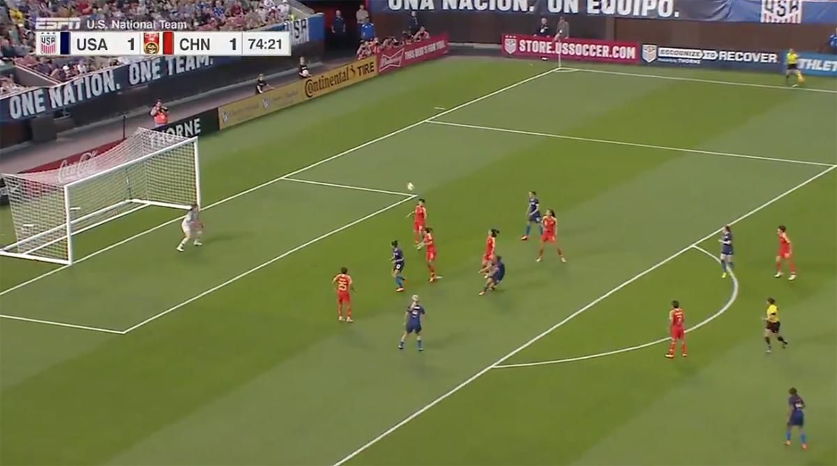 Tobin Heath goal video: Heath scores winner for USWNT over China ...