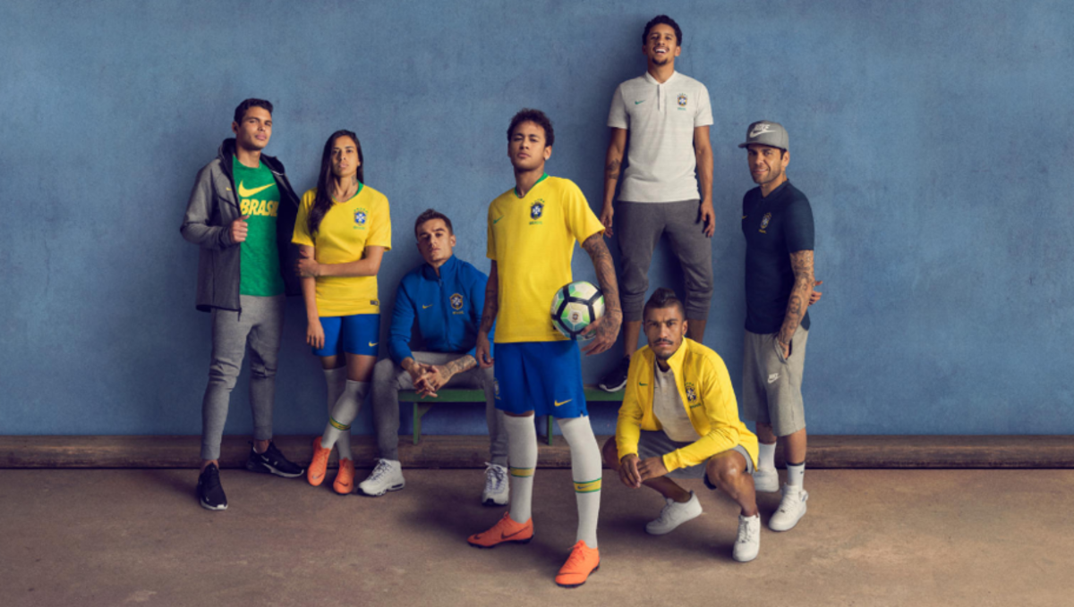 Brazil World Cup kit: Nike reveals 2018 home, away set (PHOTOS ...