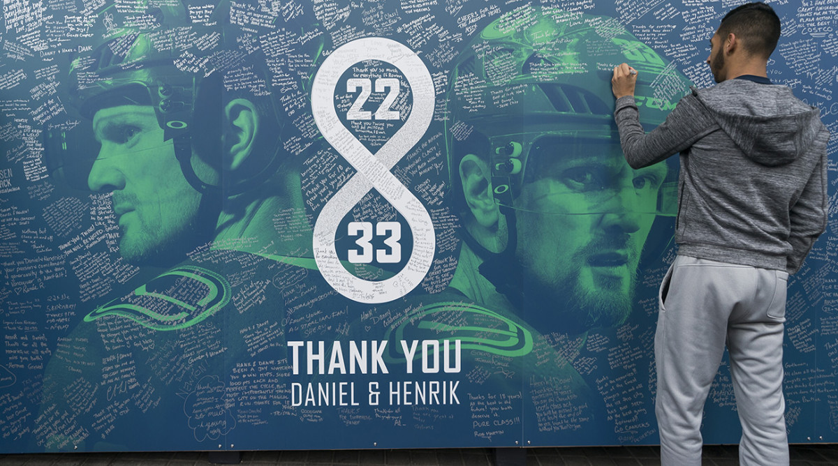 Sedins farewell: Vancouver canucks say goodbye to twins - Sports ...