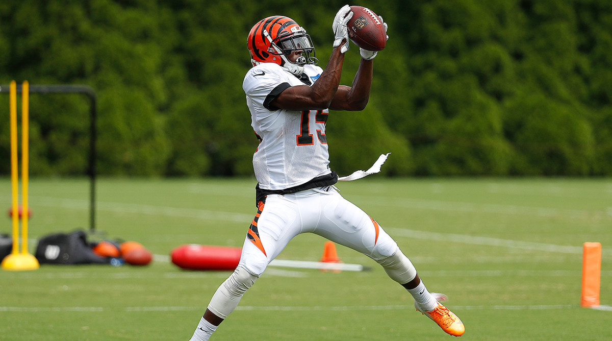 Bengals training camp: John Ross, other WRs stepping up behind A.J ...